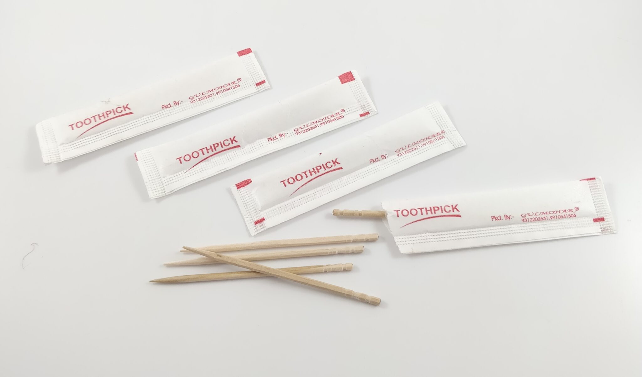 Toothpick sachets